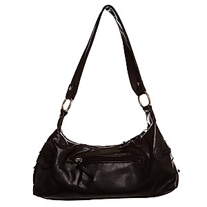 G Studded Hobo Shoulder Handbag by Handbags For All