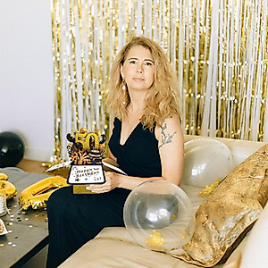 GotGala Happy 50TH Birthday Pop Up Card 3D Greeting Paper Card Funny Bday Gift Birthday 3D Greeting Card for Women Men 50TH Birthday Gift