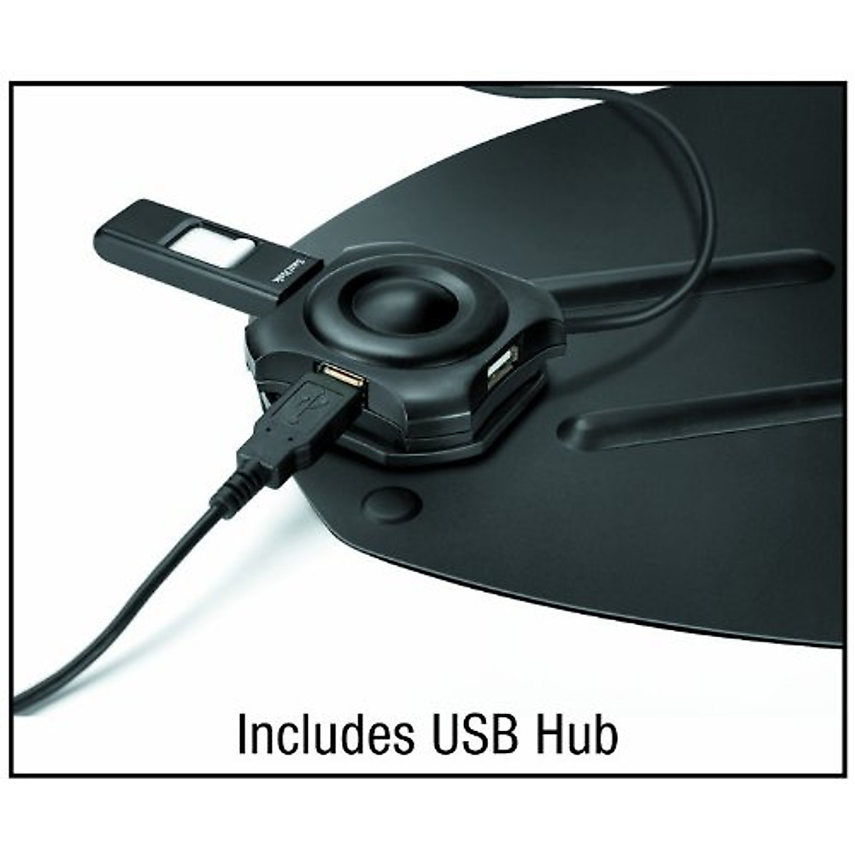 Fellowes Professional Series Laptop Workstation with USB, Black (8024601)