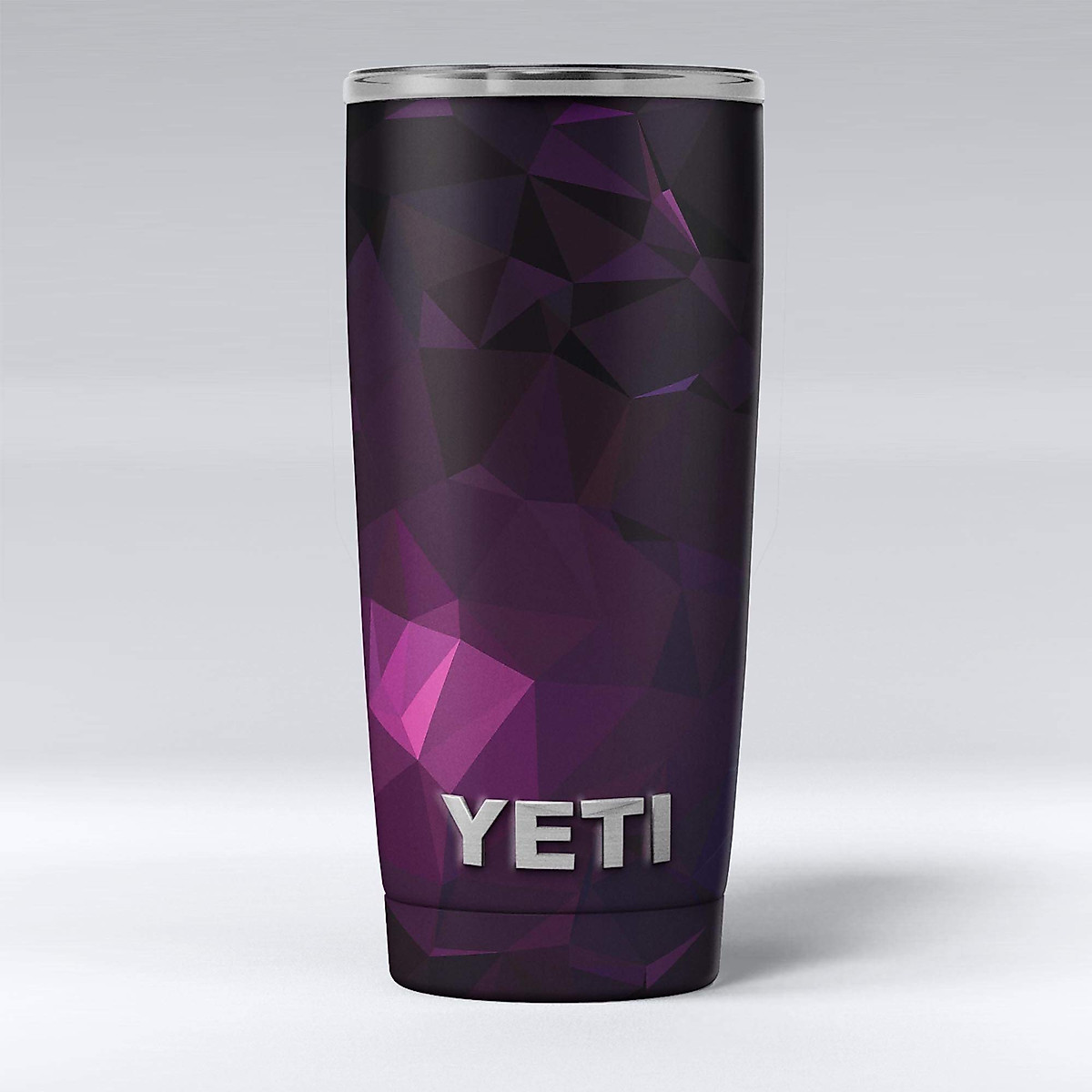 Design Skinz Pink Geometric V10 - Skin Decal Vinyl Wrap Kit Compatible with The Yeti Rambler Cooler Tumbler Cups