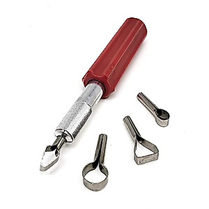 Woodworking Knife Set by Excel Blades - Precision Wood Carving Knife Set For Wood Carving, Scrapbooking, Model Kits and More - Craft Knife Bulk Set Includes Knife Handle, Blades, Routers and Gouges