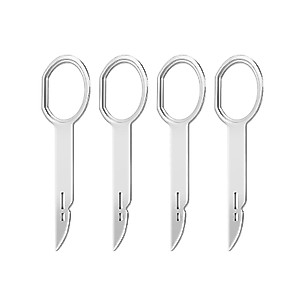 Radio Removal Tool key Set for Ford, Volkswagen, Audi, and Mercedes, Car CD DVD Host Key Disassembly Tool 4PCS