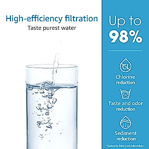 AQUACREST 9001 Under Sink Water Filter, Replacement for Moen 9001 PureTouch, AquaSuite Microtech 9000. Pack of 3, Model No.WF54