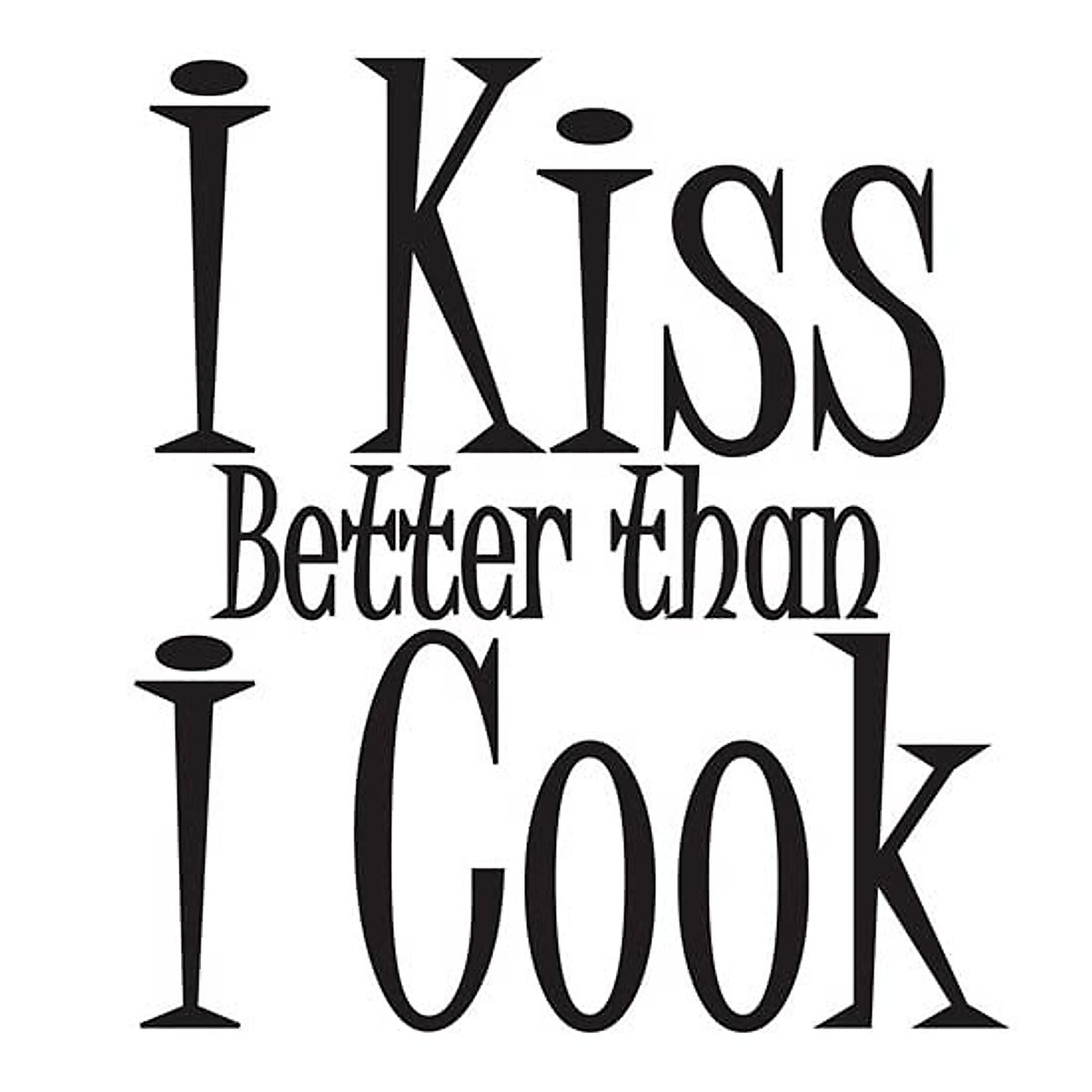 CafePress I Kiss Better Than I Cook Mug Ceramic Coffee Mug, Tea Cup 11 oz