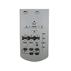 HCDZ Replacement Remote Control for Casio XJ-F11X XJ-F21XN XJ-F101W XJ-F211WN XJ-S400U XJ-S400UN XJ-S400W XJ-S400WN Advanced Series XGA Projector