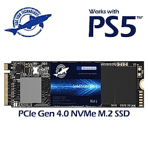 Dogfish 2TB SSD PCIe Gen 4.0 NVMe M.2 2280 3D NAND Internal Solid State Drive, Gaming SSD,R/W Speed up to 5500MB/s and 5000MB/s(M.2 2280 PCIe 2TB)
