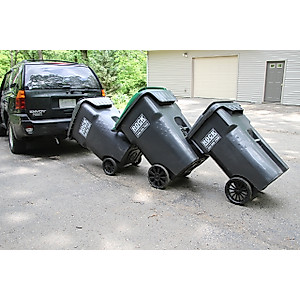 Garbage Commander The Original Can Couplers to Hook Multiple Wheeled Trash Containers