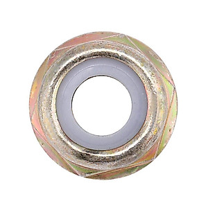 HCJspring 2Pcs Blade Nut Universal M10x1.25 Left Hand Thread Blade Nut String Trimmer Replacements for Brush Cutter Gear Head Blade Case Accessories