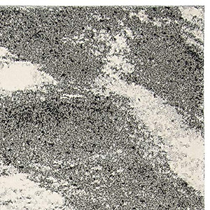 SAFAVIEH Retro Collection Accent Rug - 4' x 6', Grey & Ivory, Modern Abstract Design, Non-Shedding & Easy Care, Ideal for High Traffic Areas in Entryway, Living Room, Bedroom (RET2891-8012)