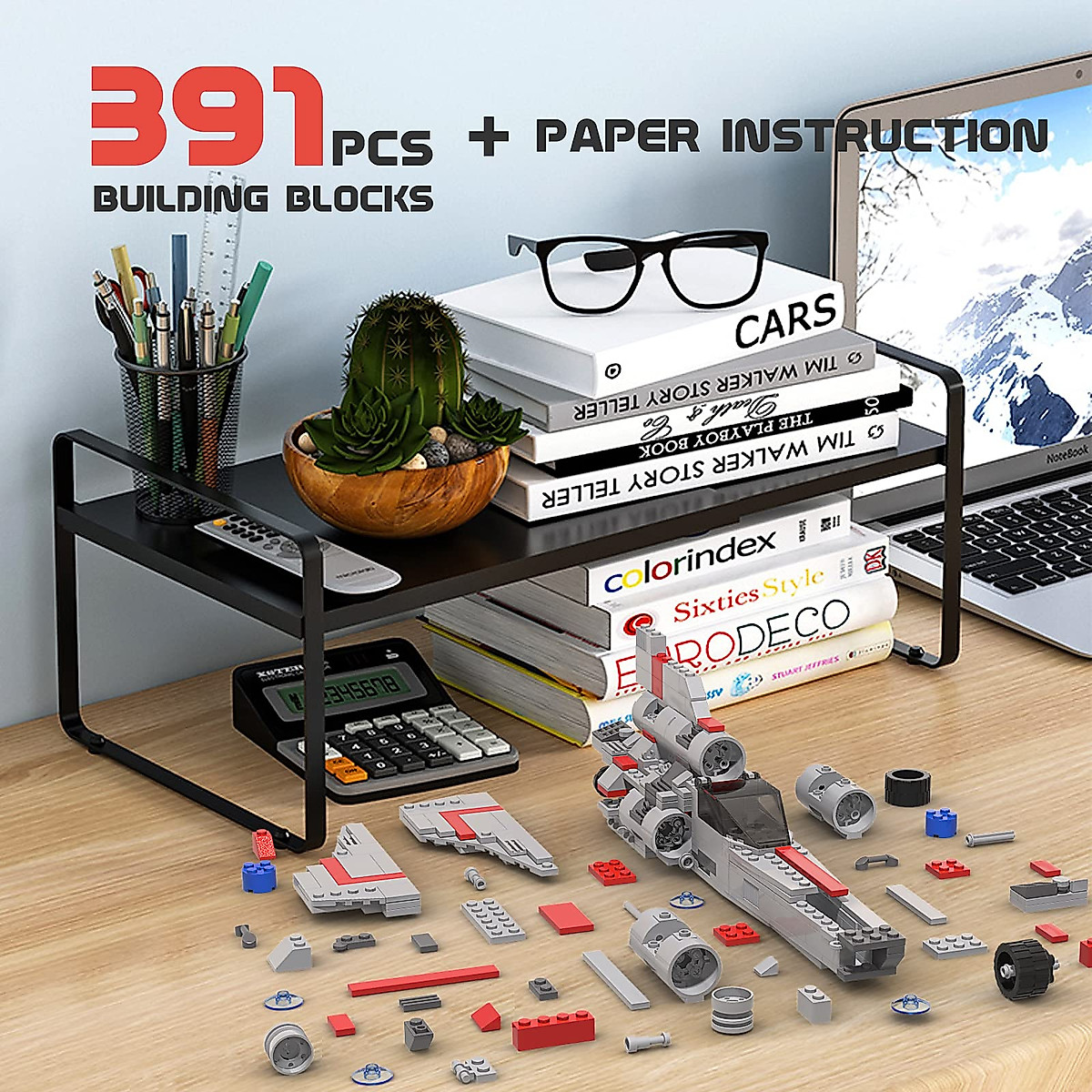 Colonial Mk. I 9784 Space Model MOC Building Toys for Ages 12+,Building Blocks Kit for Creative Open-Ended Play Toy 391PCS