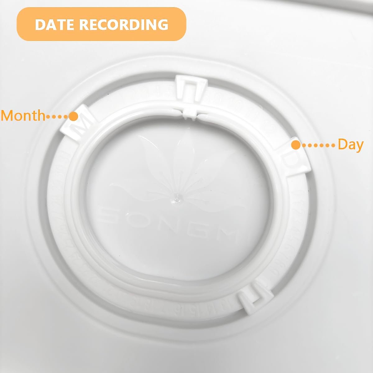 Vellsenne Sliced Cheese Container with Time Recording - Block Cheese Storage Container for Fridge Cream Cheese Sliced Cheese Cheddar Container Cheese Box with Lid Cheese Saver