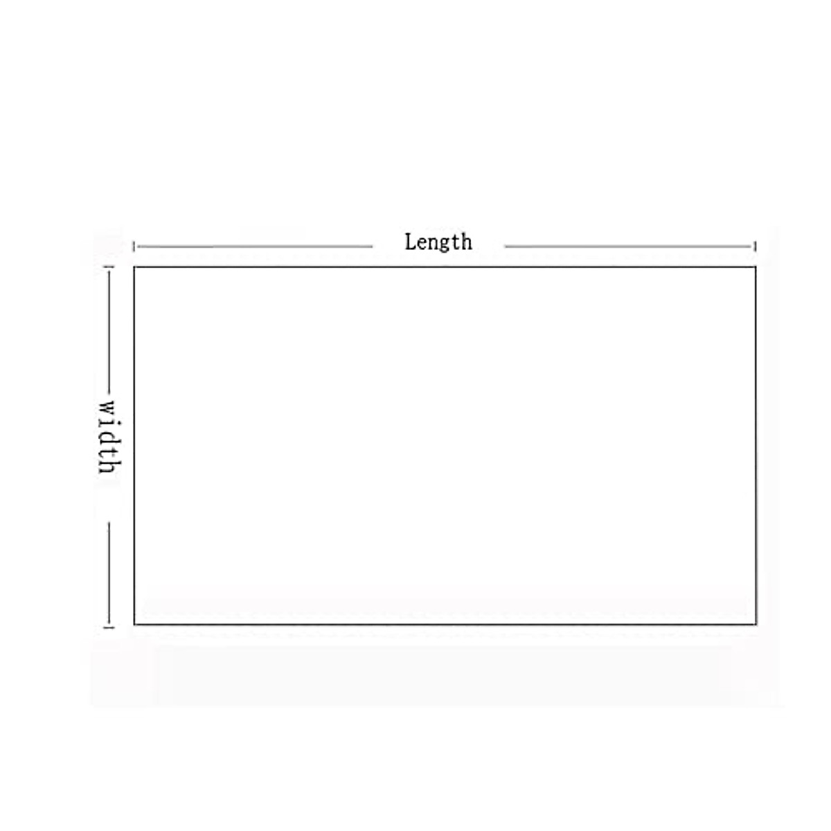 Clear PVC Desk Chair Mat Chair Mat for Hard Wood Floors Clear Rectangle PVC Floor Mat Protector with Lip,1.5mm Thick,80/100/120cm wide, Anti-Oxidation, Can be Cut,Clear Vinyl Plastic Floor Runner Prot