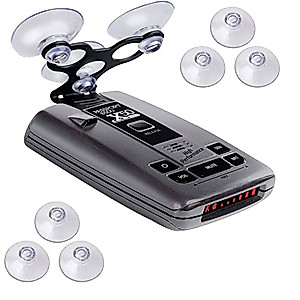 YeeBeny 10 Pcs Detectors Suction Cups for Clear Cobra Escort and Beltronics Radar Detector Mount,AutoBoxClub Mount EZ Pass Holder Suction Cup Thick Professional Strength Sucker Pads