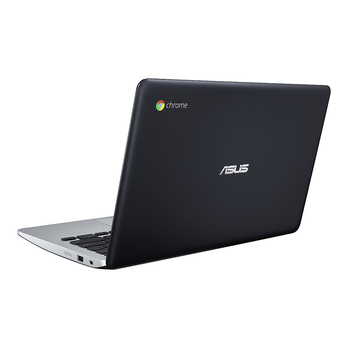 ASUS C200MA Chromebook 11.6 Inch, Intel Dual Core, 4GB RAM, 16G EMMC + TPM (Black)