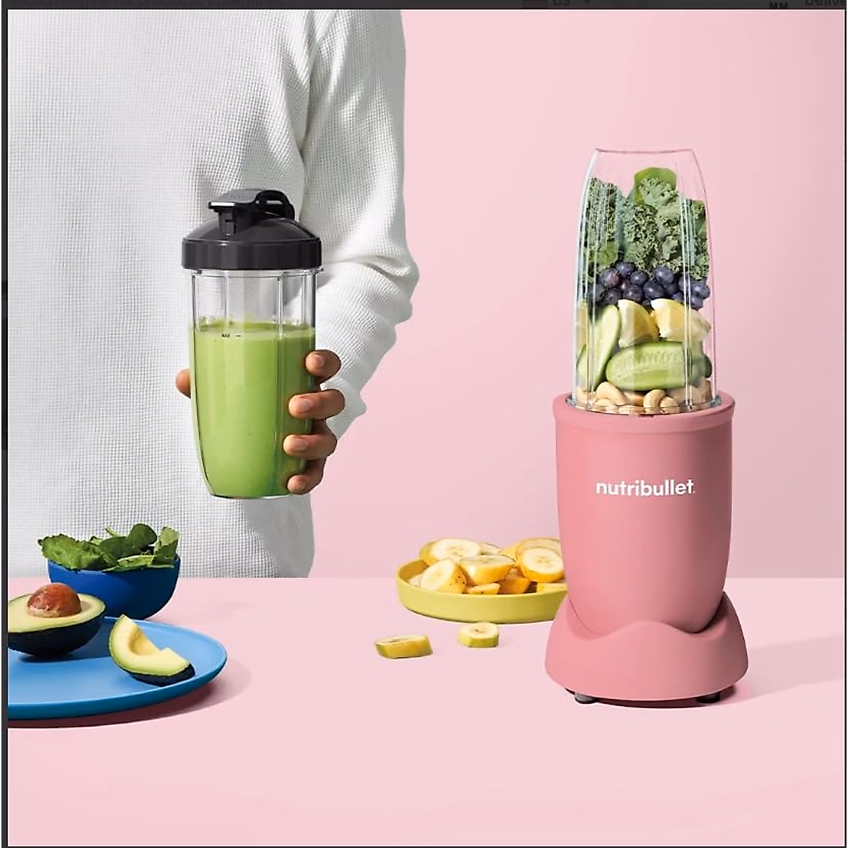 Nutribullet NB9-1301ASP Pro 13 Pcs Matte Soft Pink 900W Food Blender