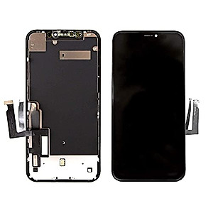 Ace Tech Cellular Compatible with iPhone XR Premium LCD Screen Replacement 6.1 inch (Model A1984, A2105, A2106, A2108) High Resolution Display digitizer Assembly Touch Screen