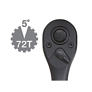 TEKTON 1/2 Inch Drive x 10 Inch Composite Quick-Release Ratchet | 1458