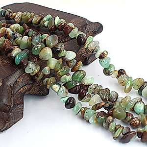 SR BGSJ Jewelry Making Natural 6-8mm Freeform Australian Jade Chips Gemstone Loose Spacer Loose Craft DIY Beads Strand 34'