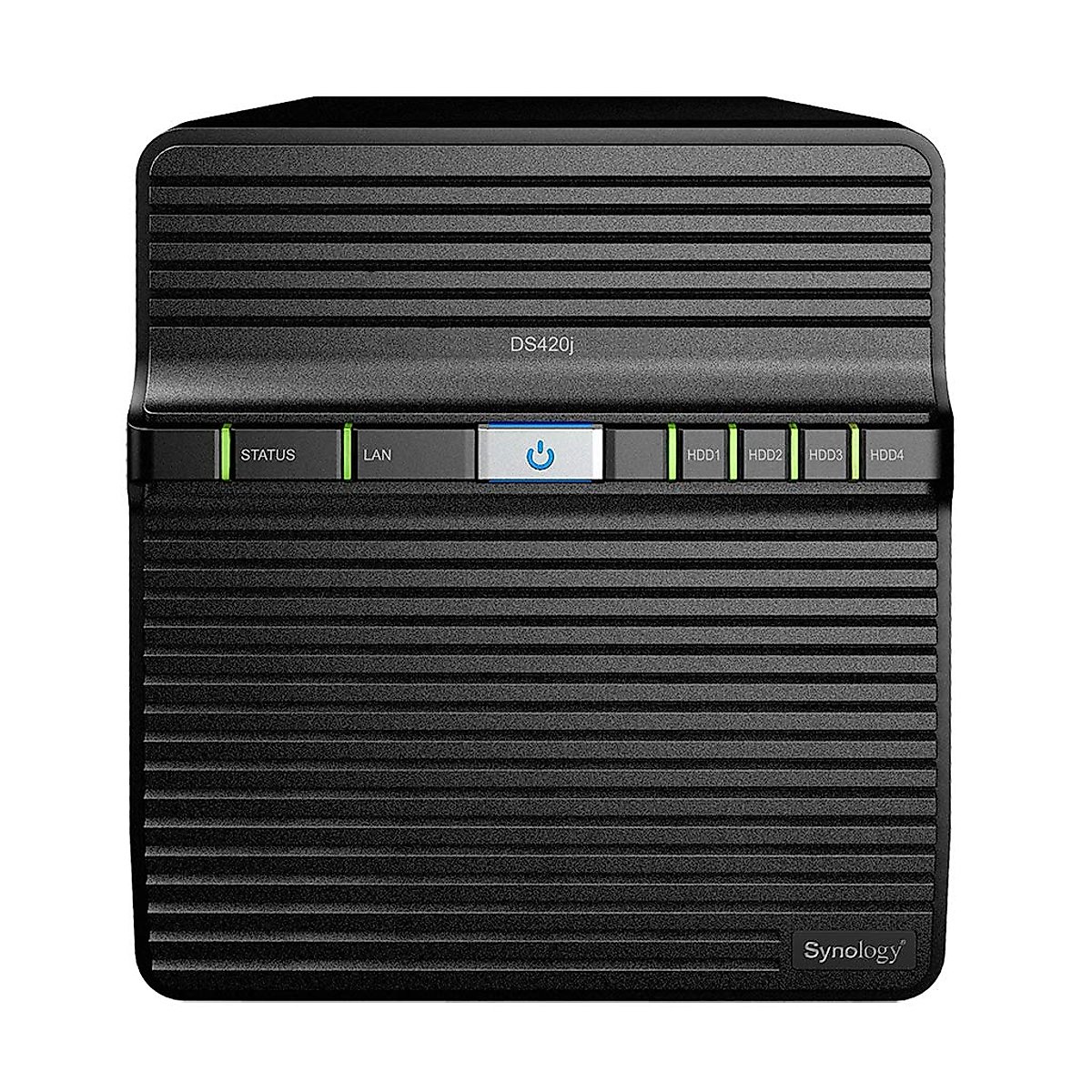 Synology DiskStation DS420j NAS Server with 1.4GHz CPU, 1GB Memory, 16TB HDD Storage, 1 x 1GbE LAN Port, DSM Operating System…