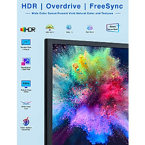 Haiway Portable Monitor, Laptop Monitor 14 inch 1366x768 RES, Ultra Slim Second External Monitor USB C HDMI Gaming Travel Monitor for Laptop Desktop Mac Phone PS4 Xbox Switch with Protective Cover