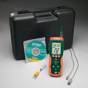 EXTECH HD500 - PSYCHROMETER with 30:1 Infrared Thermometer