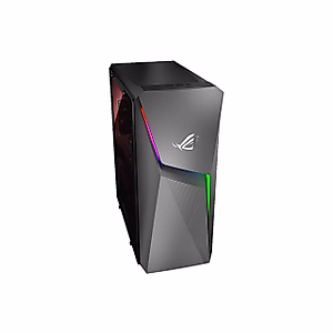 ROG Strix GL10DH Gaming Desktop PC, AMD Ryzen 5 3400G, GeForce GTX 1650, 8GB DDR4 RAM, 512GB PCIe SSD, Wi-Fi 5, Windows 10 Home, GL10DH-PH552
