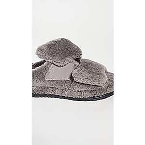 UGG Men's Fluff That Slipper, Charcoal, 8