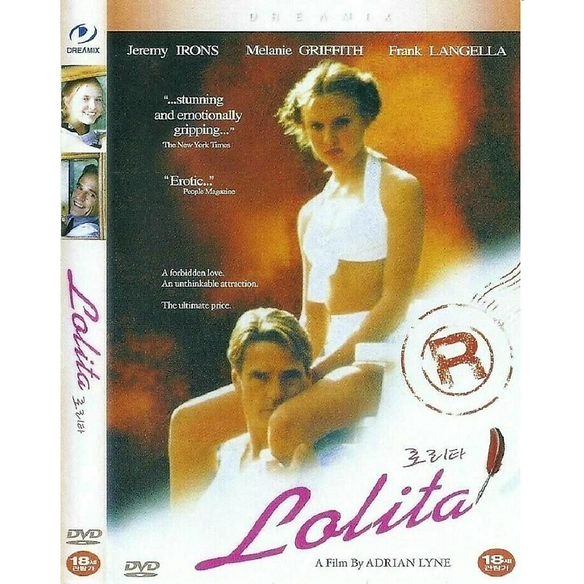 Lolita (1997) DVD Jeremy Irons