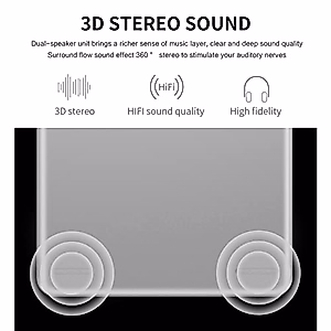 HD Tablet, 6GB RAM 128GB ROM 13MP Camera 100240V 8800mAh Battery Silver Home Tablet (US Plug)