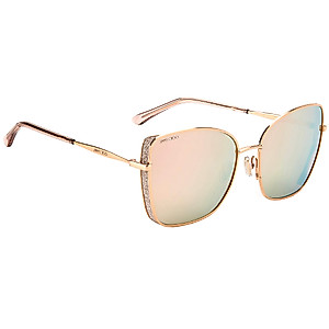 Jimmy Choo ALEXIS/S Rose Gold/Pink 59/18/145 women Sunglasses