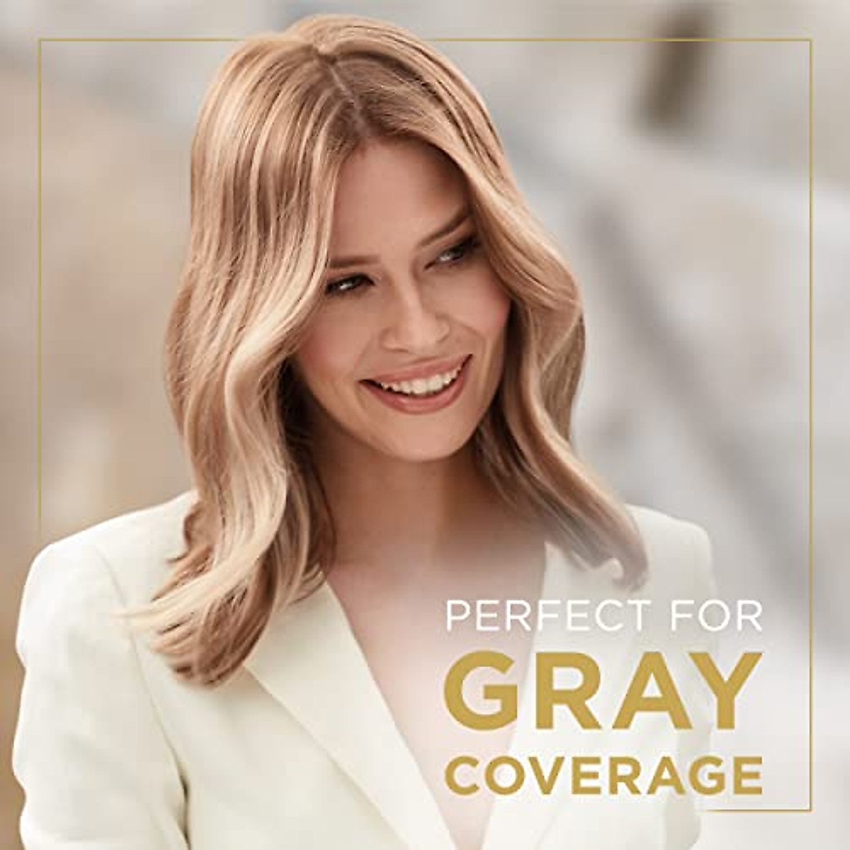 Clairol Professional Permanent Crème Hair Color 7g Med Gold Blonde