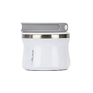 REDUCE Insulated Food Container, 12 oz - 6 Hours Hot, 20 Hours Cold - These To-Go Thermal Food Containers are Perfect for On The Go Meals and Snacks - Leak-Proof and Dishwasher Safe - White