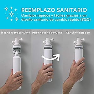 3M Water Filtration System High Flow Series Replacement Cartridge HF10-MS