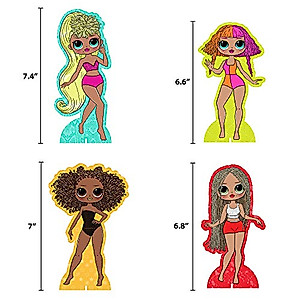 L.O.L. Surprise! 2-in-1 Fashion Design Activity Kits by Horizon Group USA, Includes 2 DIY Fashion Craft Kits, Create 100+ Designs with Fashion Plates, Dress-Up Dolls with Reusable Fabrics & Stickers