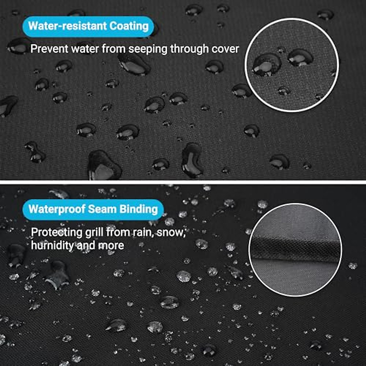 Stanbroil 28" Griddle Cover for Blackstone 2 Burner Grills, 600D Heavy Duty Waterproof Anti-UV Canvas Flat Top BBQ Cover for Blackstone 28" Outdoor Cooking Gas Grill Griddle