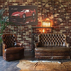 Ferrari F40 Poster Poster Print, 36x24
