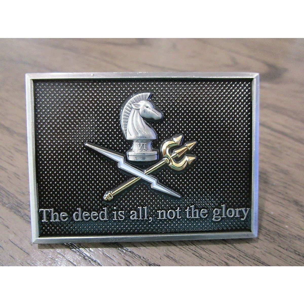 Navy Seal Team Six Black Squadron Seals DEVGRU Challenge Coin