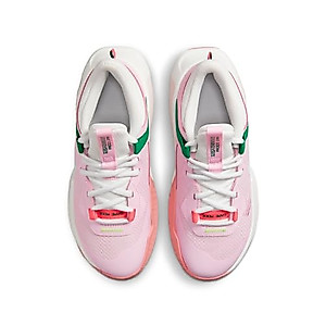 Nike Air Zoom Crossover Basketball Shoes, Pink Foam/Summit White, 7 M US