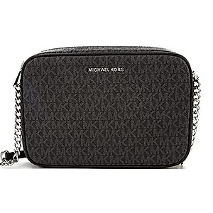 Michael Kors Jet Set Large East/West Crossbody Black One Size