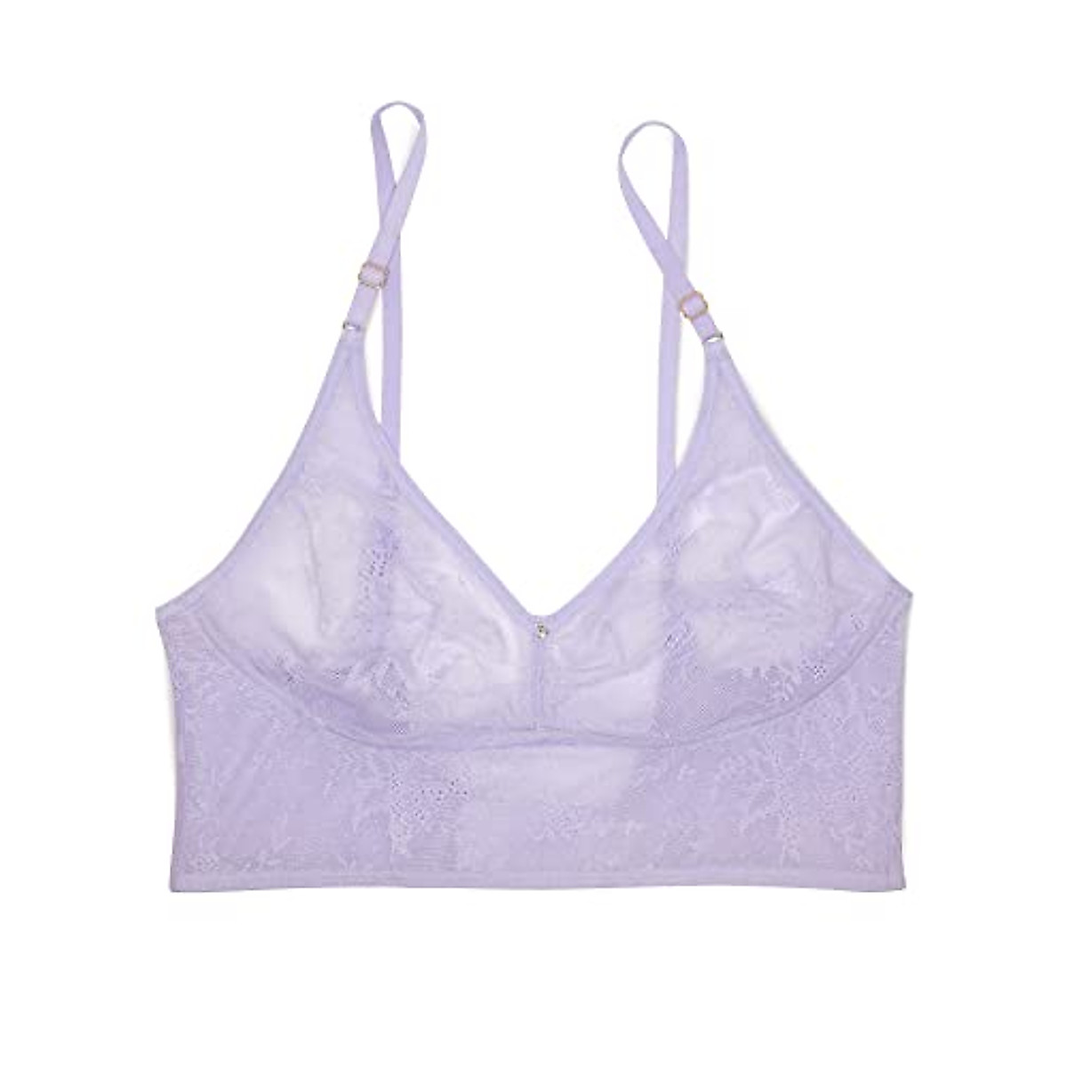 Smart & Sexy womens Sa1451 Bra, Lilac Iris (Smooth Lace), Large US