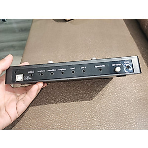 X9 Mini Audio Mixer Sound Card With Dsp Independent Reverb Chip, 48V Power Multiple Sound Effects For Live Streaming Studio Recording Karoke Singing For PC Or Mobile Phone…