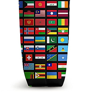 Flags of the Countries of the World Graphic Cool Designs Tote Bag