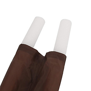 Rehomy Draft Stopper for Door Bottom, Door Dust Protector Twin Door Draft Blocker,Draught Excluder for Bottom of Door 85 x 12cm