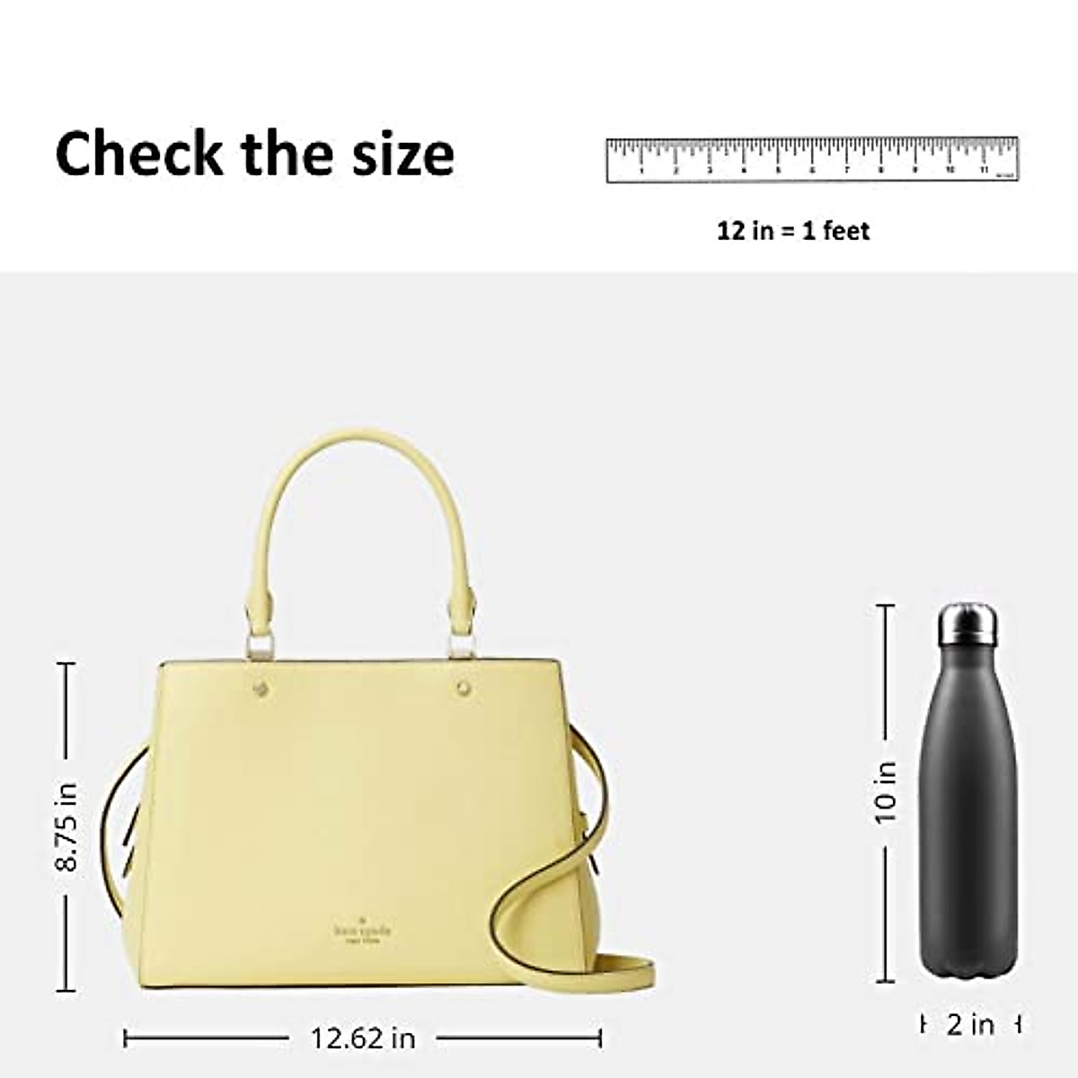 Kate Spade Leila Medium Triple Compartment Satchel Women's Leather Handbag