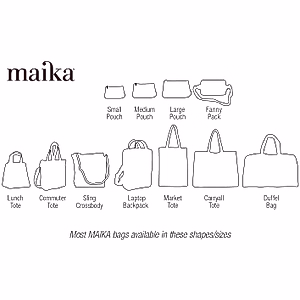 maika Recycled Canvas Zippered Backpack, Tansy, Green