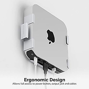 SABRENT Mac Mini VESA Mount/Wall Mount/Under Desk Mount (BK-MACM)