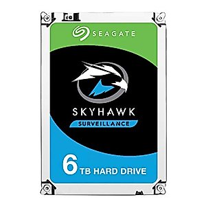 Seagate Skyhawk ST6000VX001 6TB 3.5" Internal Hard Drive - SATA