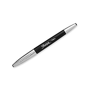 Sharpie 1758055 Grip Pen, Fine Tip, Acid-Free and Archival-Quality, Fade Resistan, AP Certified, Black Color, Pack of 12