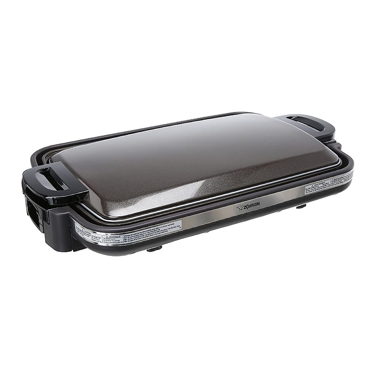 Zojirushi EA-DCC10 Gourmet Sizzler Electric Griddle Bundle with Free Cookbook, Oven Mitt and Flipper Tongs (4 items)
