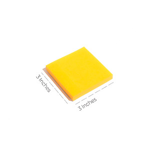 Sticky Notes 3x3 in (12 Pads) Bright Colored Super Self Sticky Pads - 100 Sheets / Pad - Easy to Post for School, Office Supplies, Desk Accessories
